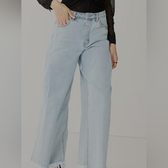 SO | Jeans | So Kohls Light Wash High Rise 9s Wide Leg Baggy Jeans ...